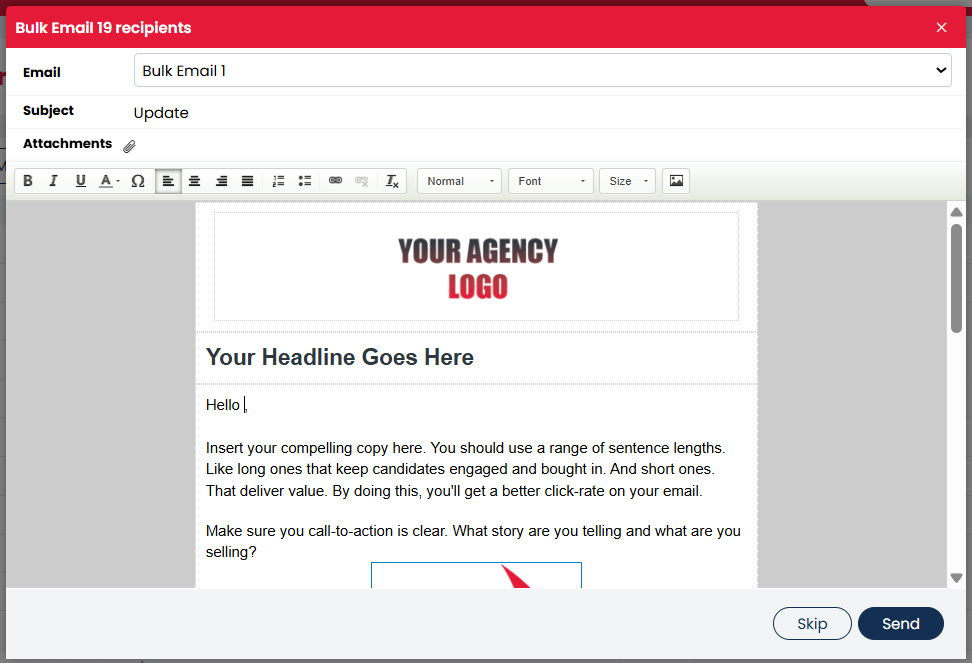 How to Email Candidates