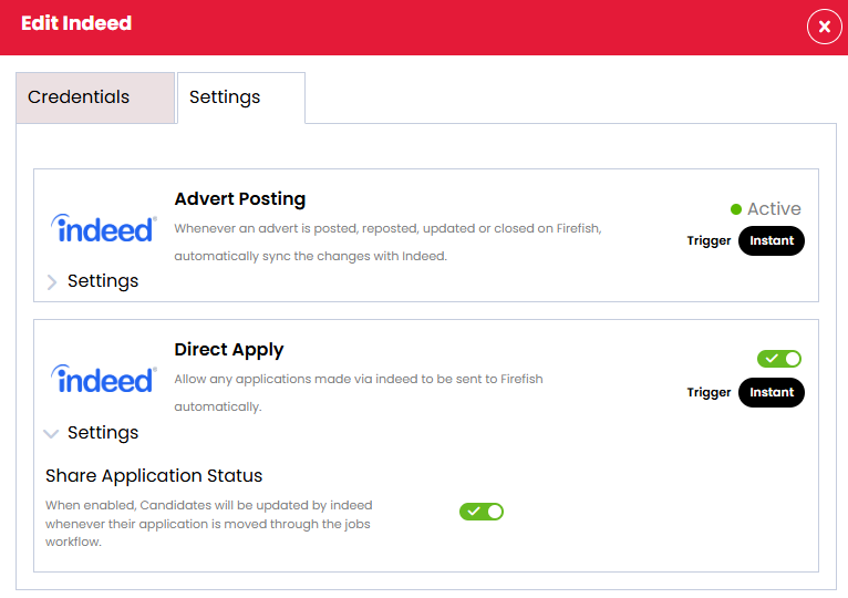 How to Use the Indeed Job Board Integration